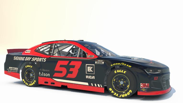 James Davison #53 Signing Day Sports 2020 NASCAR Cup Series With Custom ...