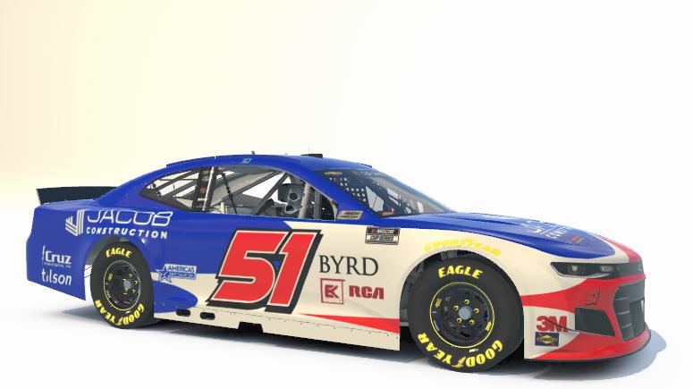 James Davison #51 Jacob Construction 2020 NASCAR Cup Series With Custom ...