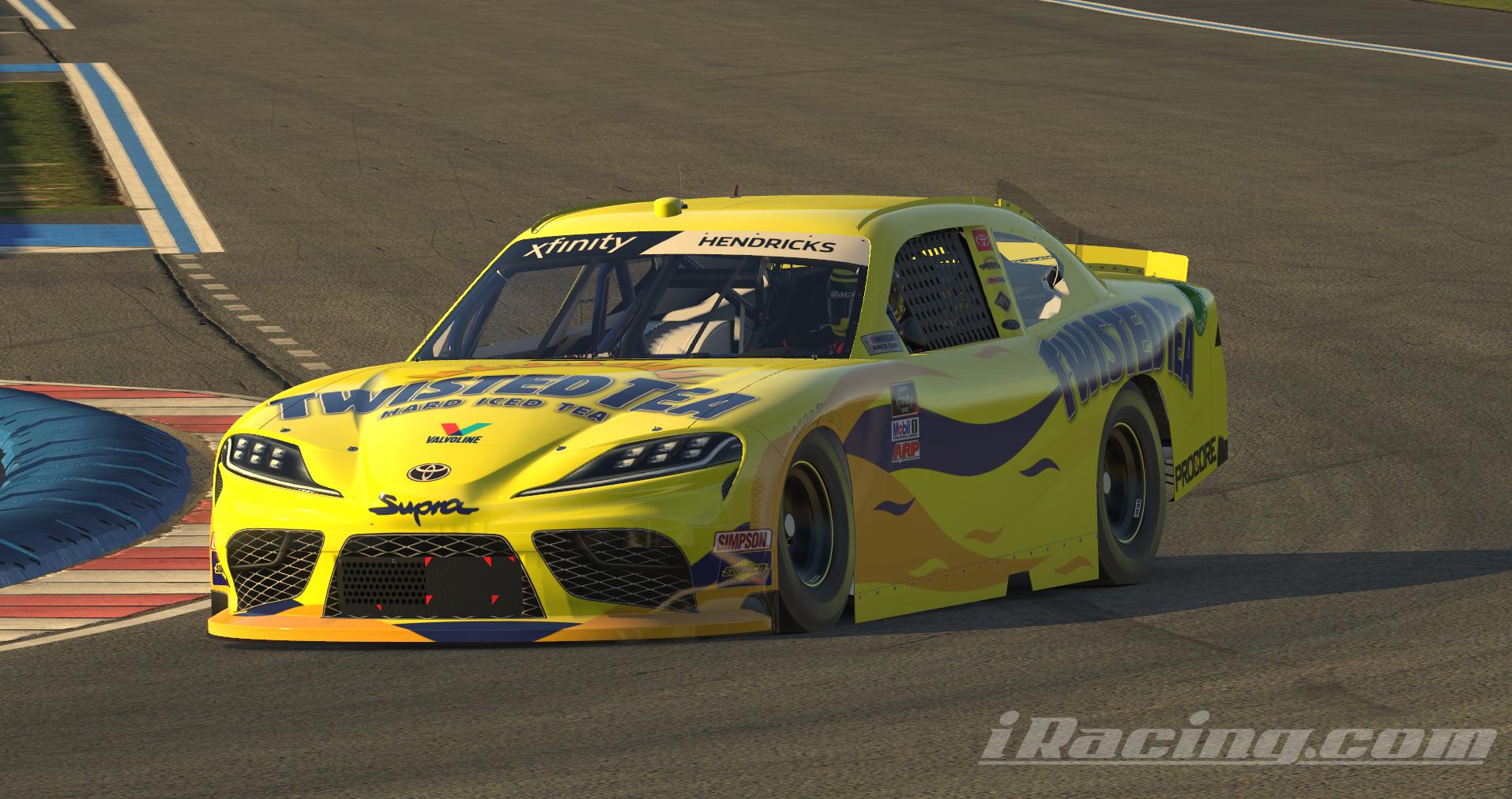 Twisted Tea Toyota Supra by Davie Hendricks - Trading Paints