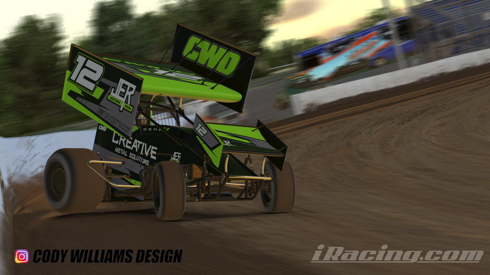 Jacob Ewing sprint car! by Cody G Williams - Trading Paints