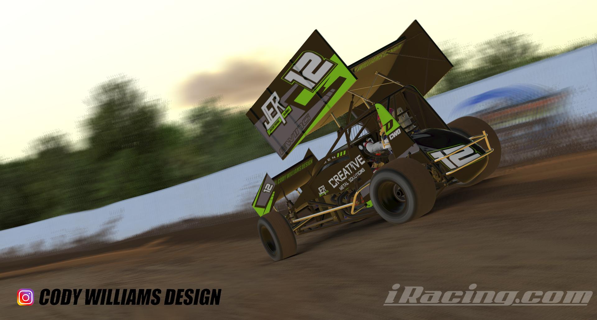Jacob Ewing sprint car! by Cody G Williams - Trading Paints