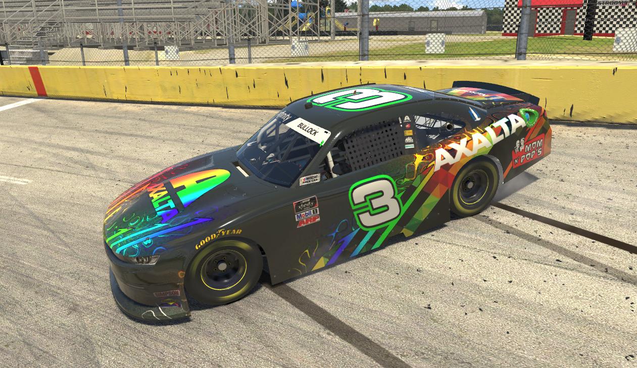 Rainbow Axalta Fictional Xfinity Camaro by Calvin Bullock Jr - Trading ...