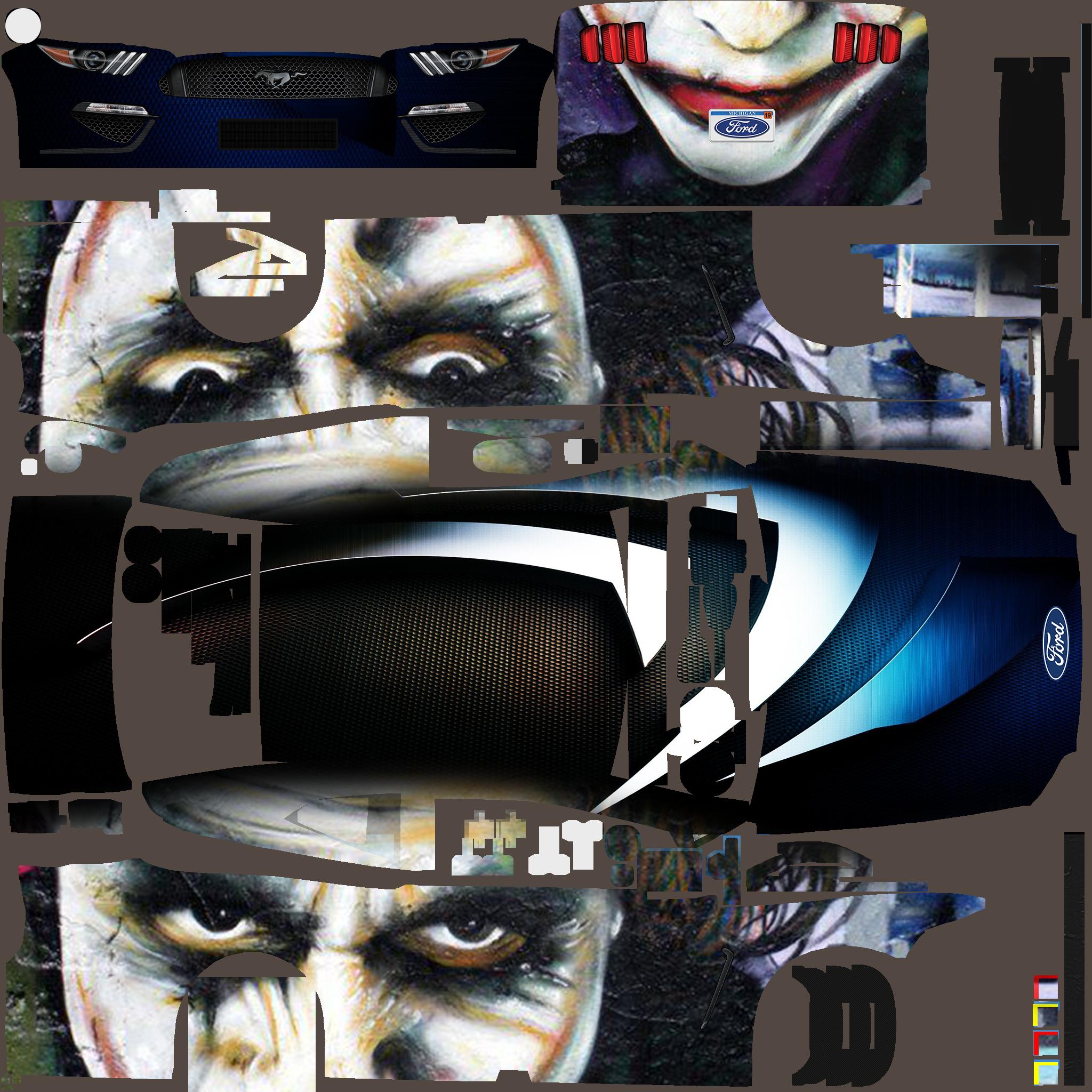 Joker Ford by Jason Followell - Trading Paints