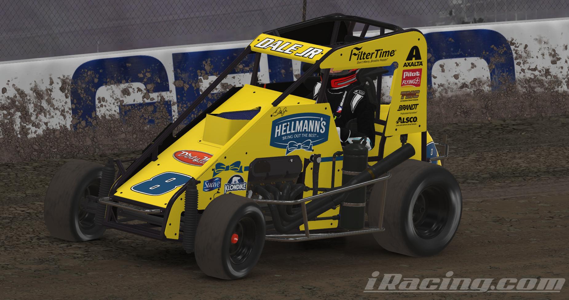 Dale Earnhardt Jr Hellmanns Midget (NUMBER) by Jon M Peterson - Trading ...