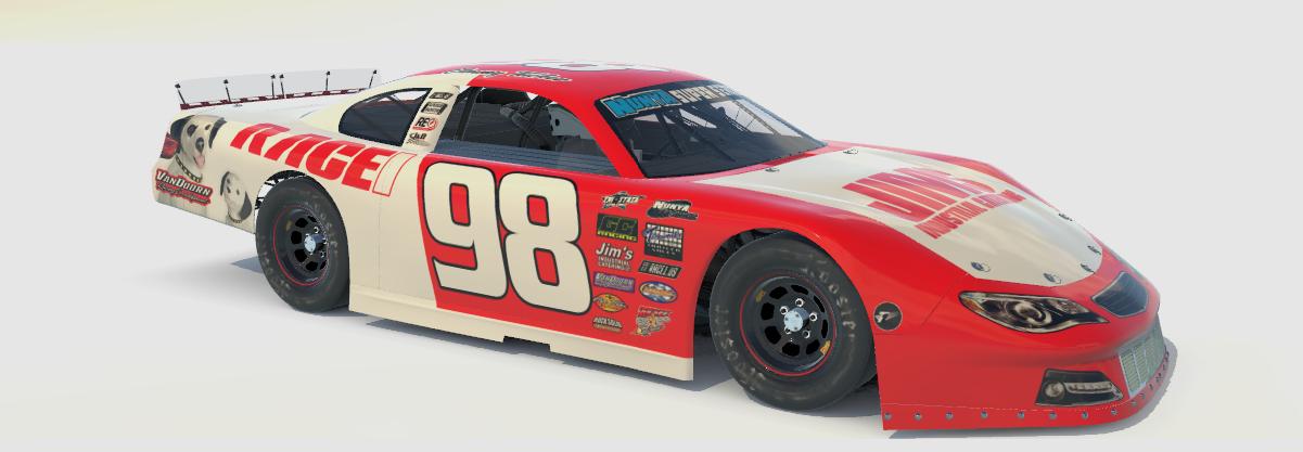 Jimmy Tucker Throwback SLM by Mark Welch - Trading Paints