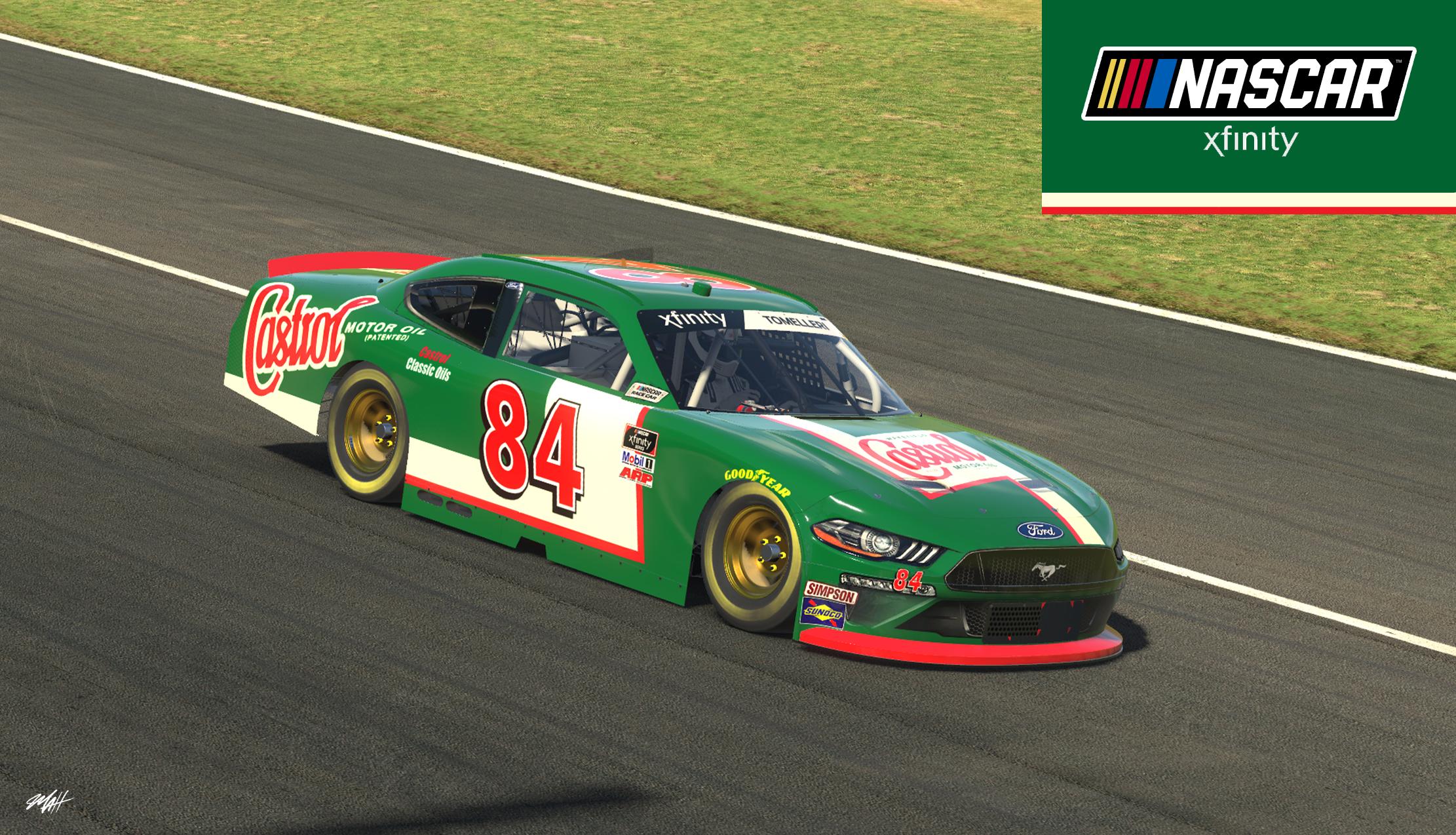 Castrol Classic Oils Concept | Mustang xfinity Series by Matthew A ...