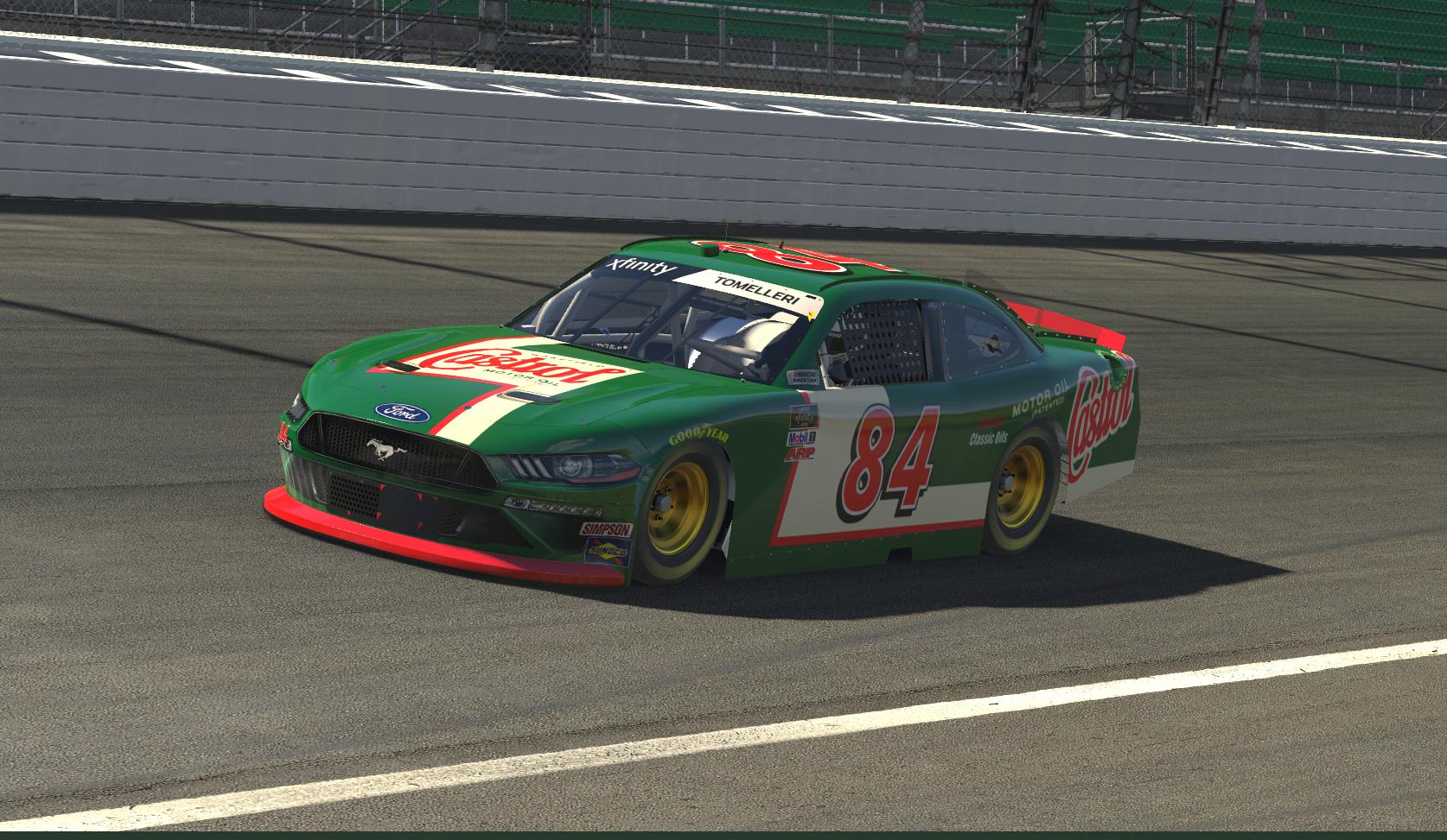 Castrol Classic Oils Concept | Mustang xfinity Series by Matthew A ...
