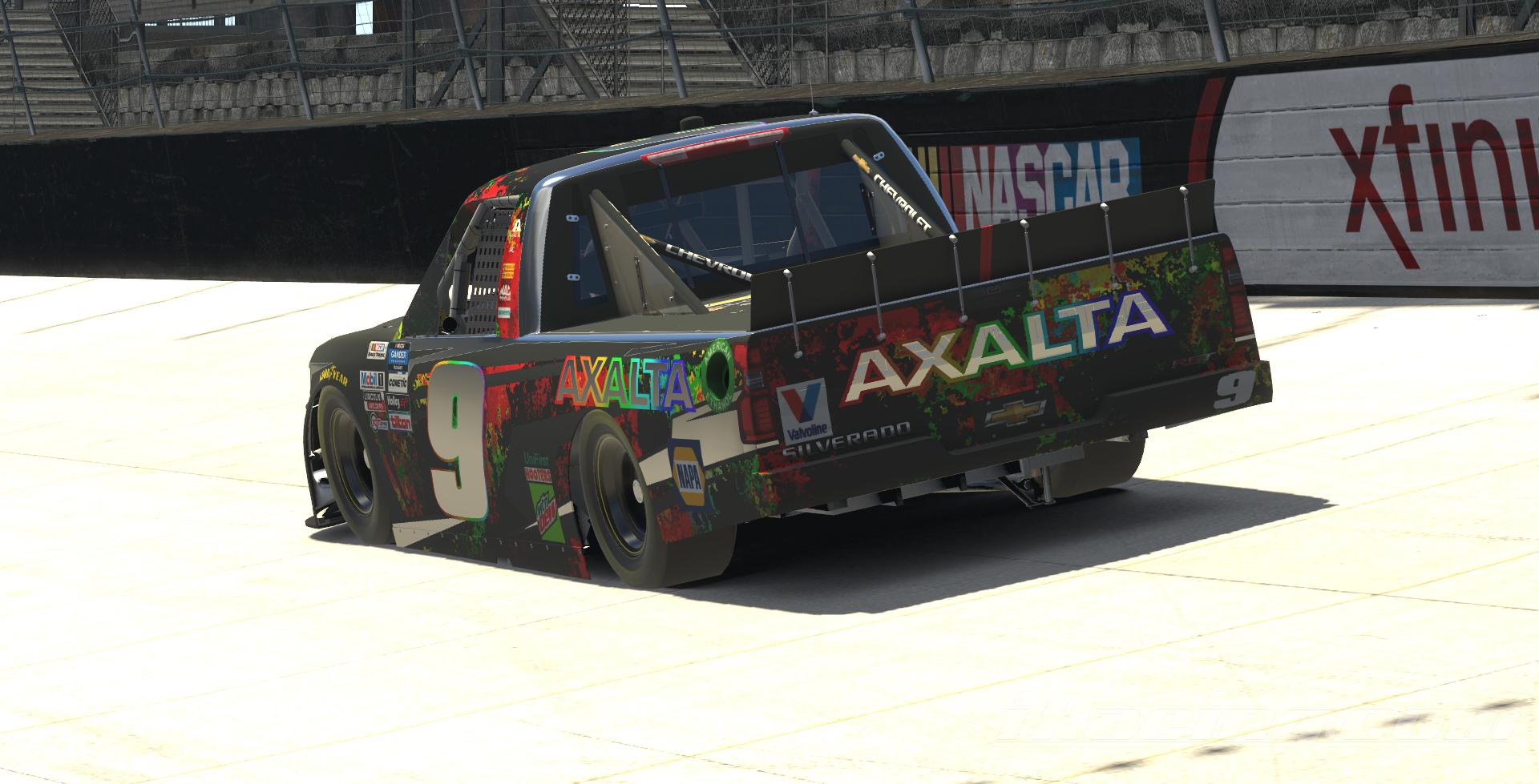 Chrome Rainbow Axalta Silverado NO Custom Number by Calvin Bullock Jr ...