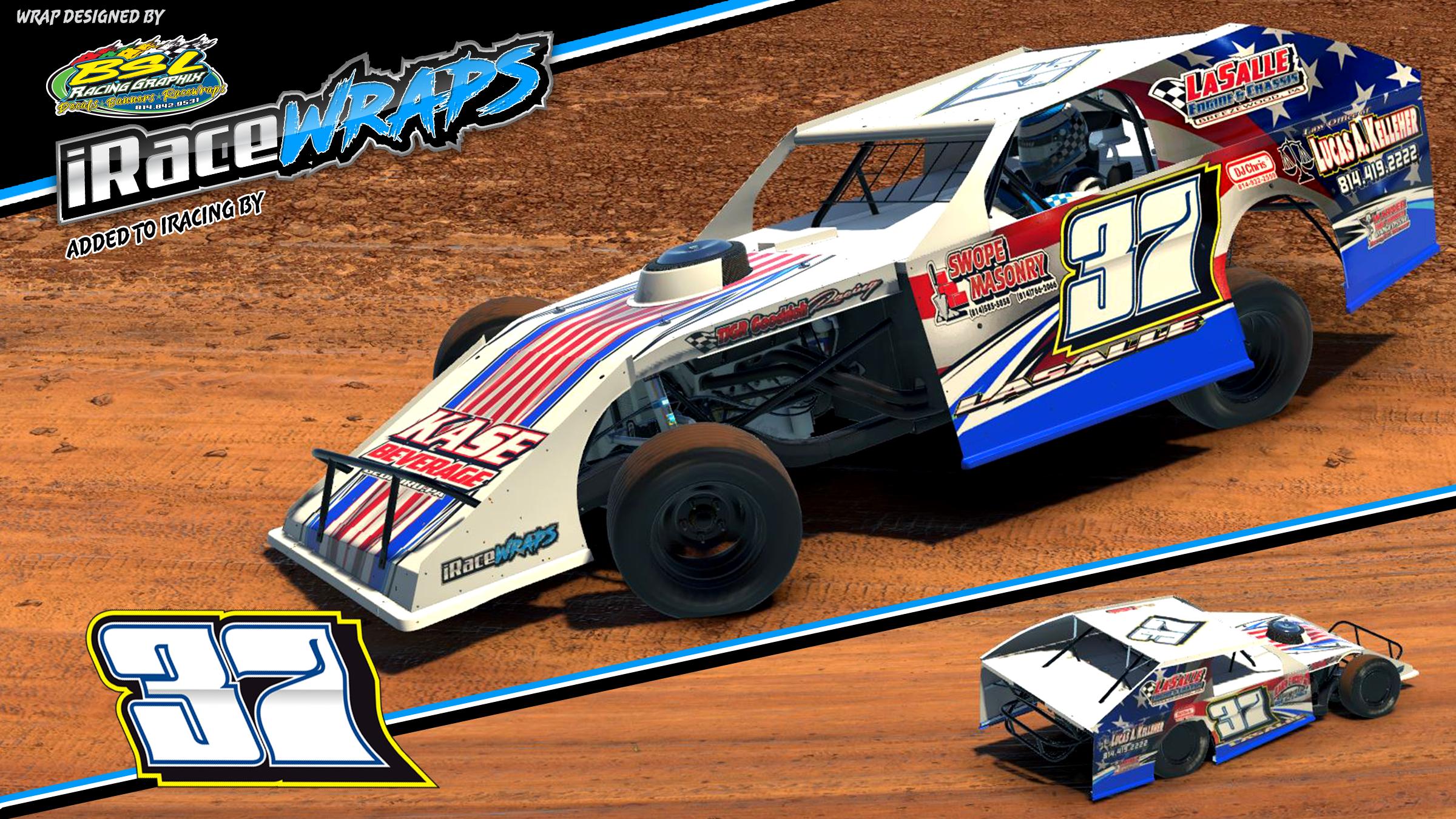 Brandon LaSalle - Dirt UMP Modified from iRaceWraps by Michael E ...
