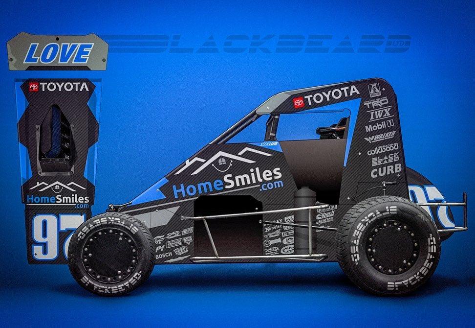jesse love no # 2021 chili bowl midget by Gage Stevens - Trading Paints