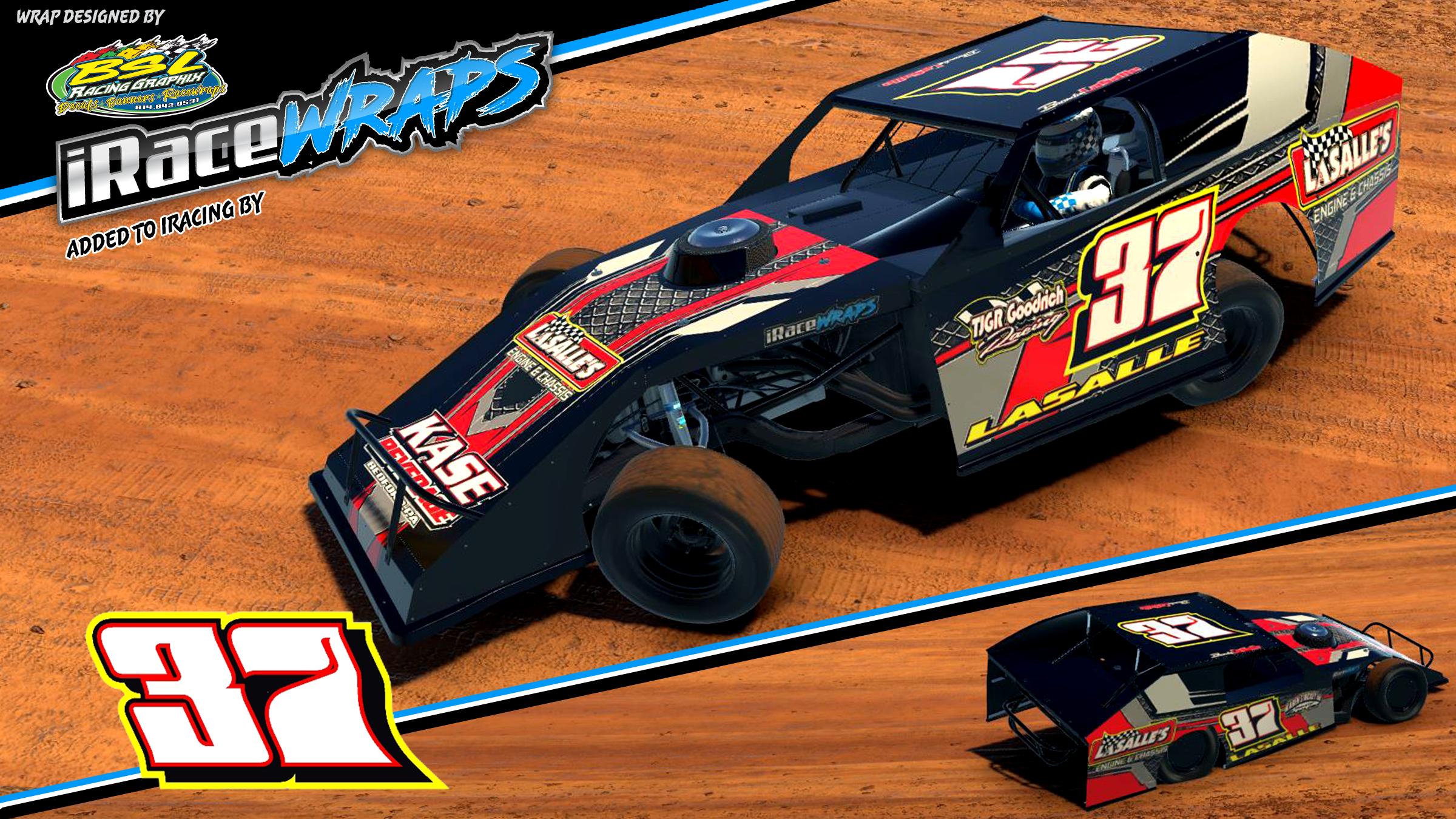 Brandon LaSalle - 2014 Dirt UMP Modified from iRaceWraps by Michael E ...