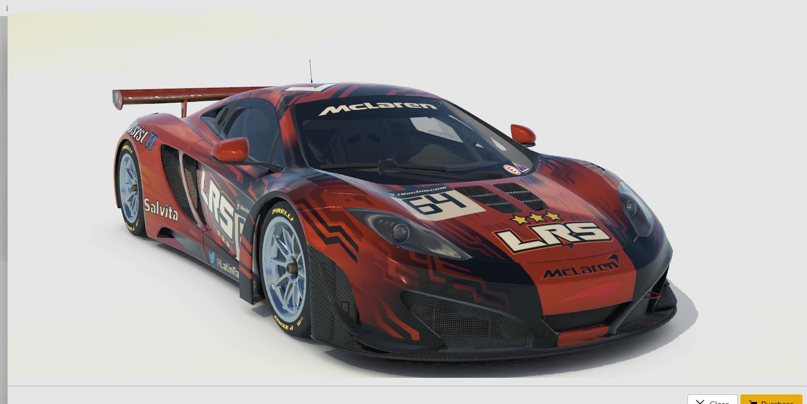 Mclaren GT3 LRS 2021 by Rodrigo Larrea - Trading Paints