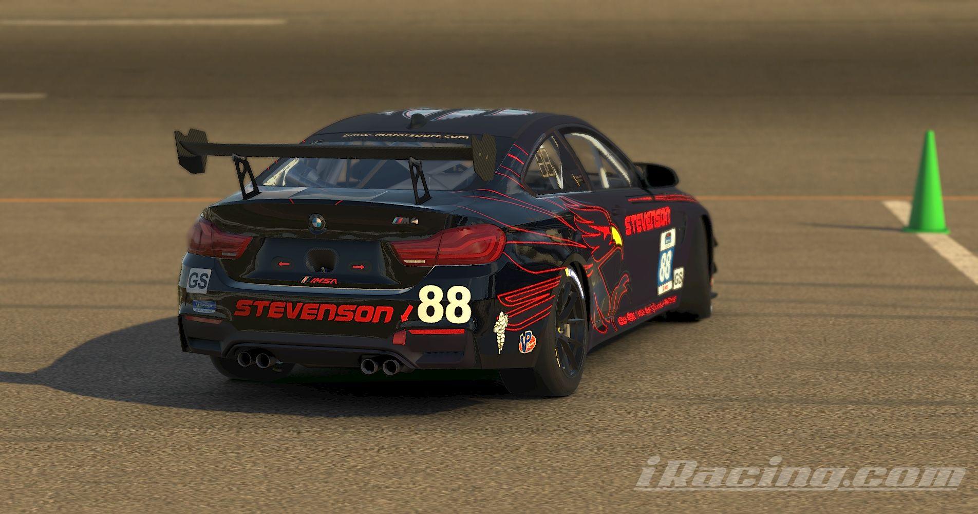 Stevenson Motorsports BMW M4 GT4 by Stephane Parent - Trading Paints