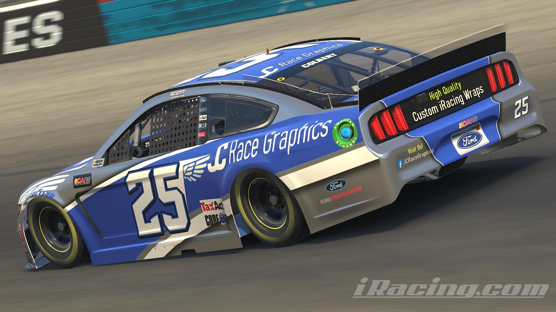 Scott Tompkins - JC Race Graphics by Jonah Colbert - Trading Paints