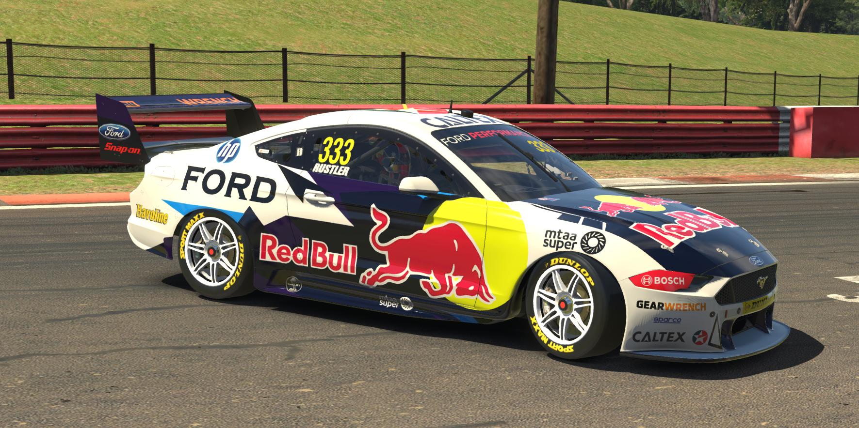 Red Bull Mustang GT by Andreas Rustler - Trading Paints