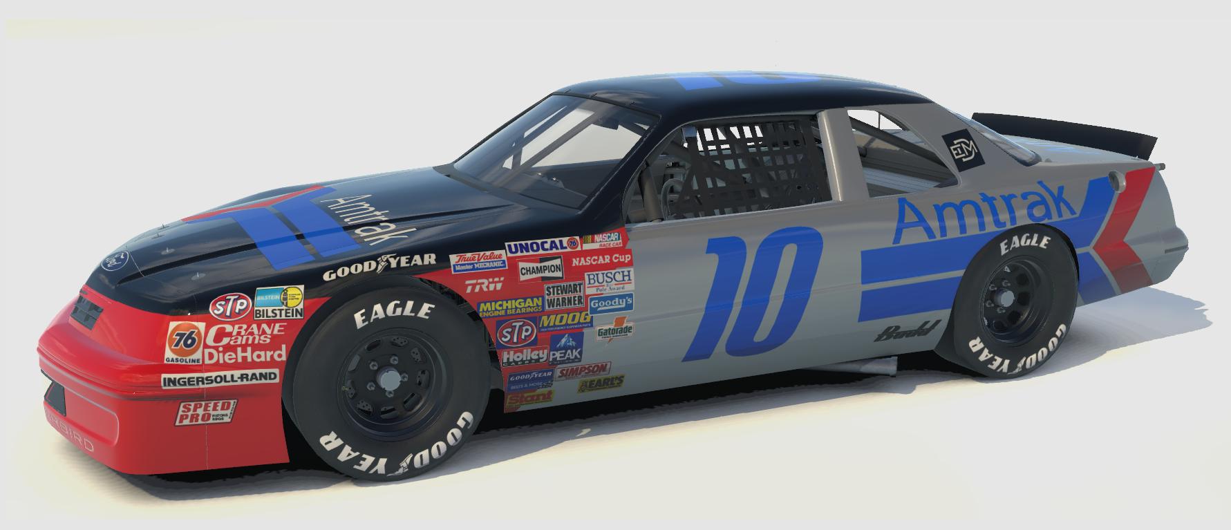 Amtrak Ford Thunderbird (Custom Number) by Will Bangs - Trading Paints