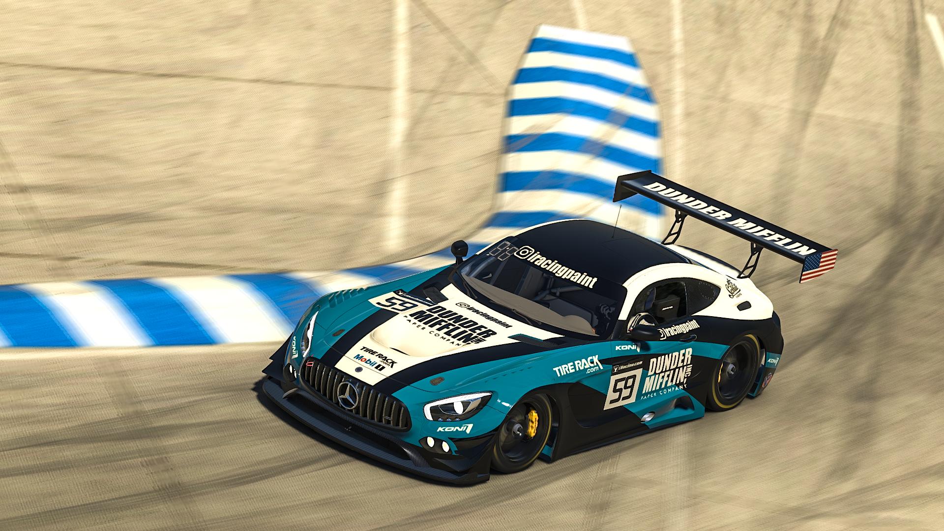Dunder Mifflin (The Office TV Show) Mercedes AMG GT3 by Blaine Sparling ...