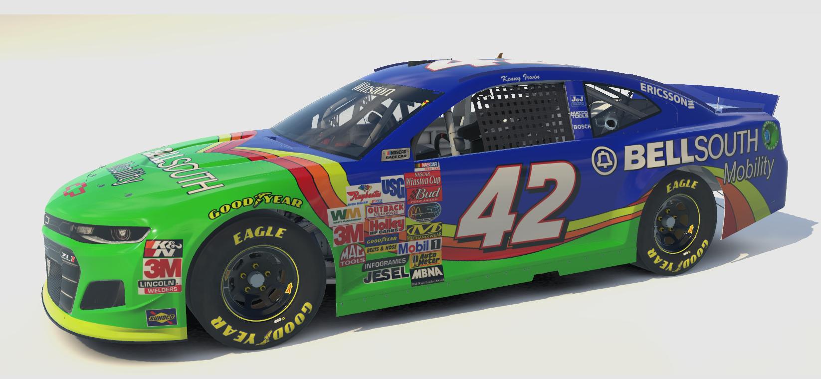 Kenny Irwin, Jr. 2000 Bellsouth Inverse Camaro (Custom Number) by Will ...