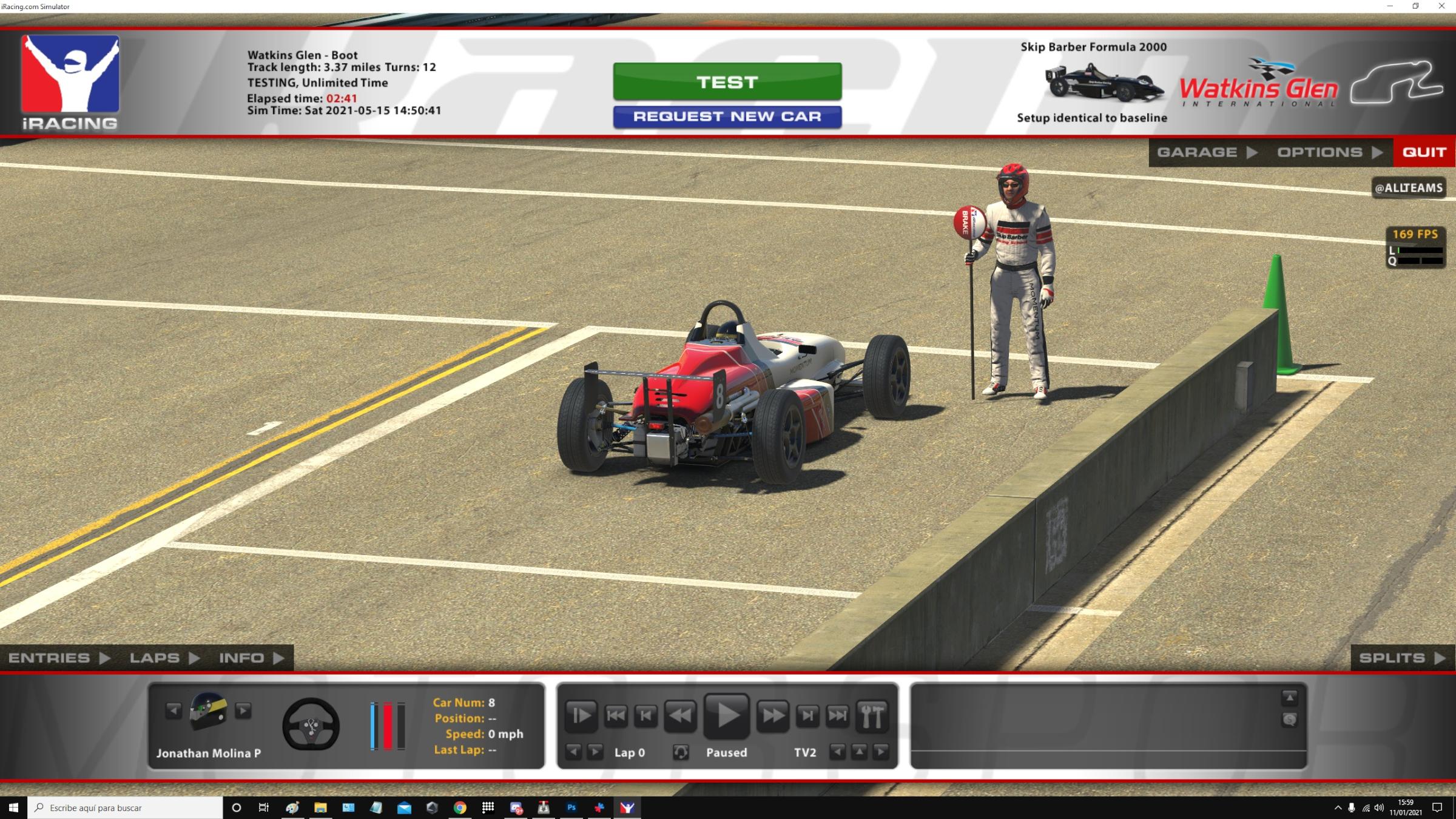 SUIT - Skip Baber Racing School by Jonathan Molina P - Trading Paints