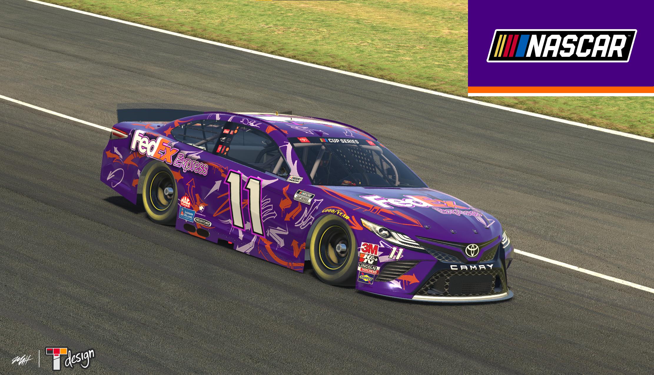 Hamlin FedEx Graffiti concept | Camry Cup Series -no number- by Matt ...