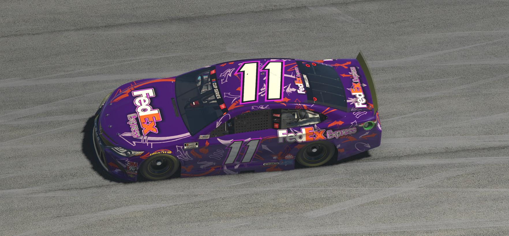 Hamlin FedEx Graffiti concept | Camry Cup Series -no number- by Matt ...