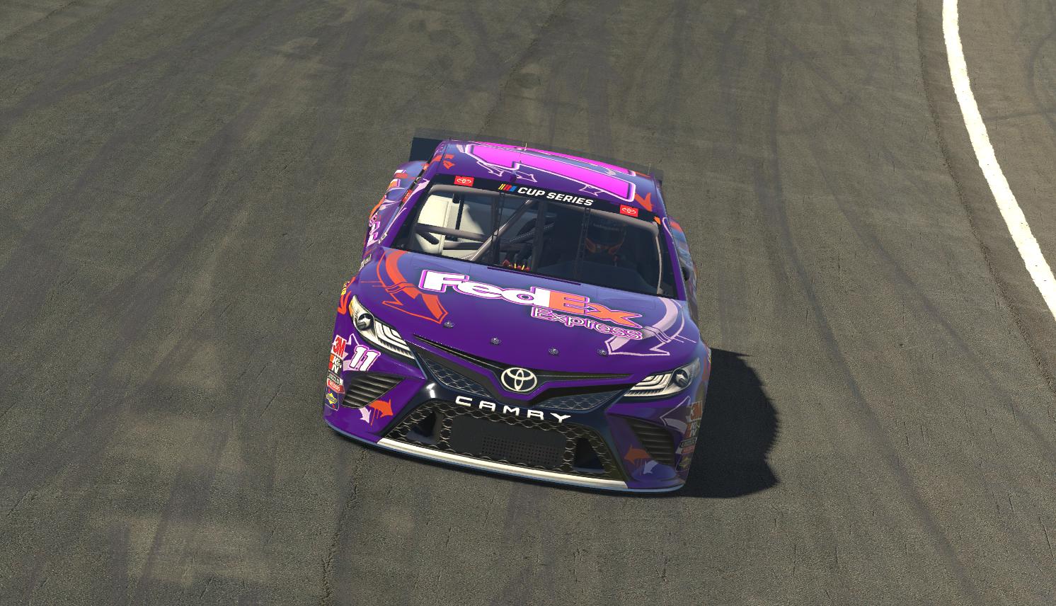 Hamlin FedEx Graffiti concept | Camry Cup Series - custom number - by ...