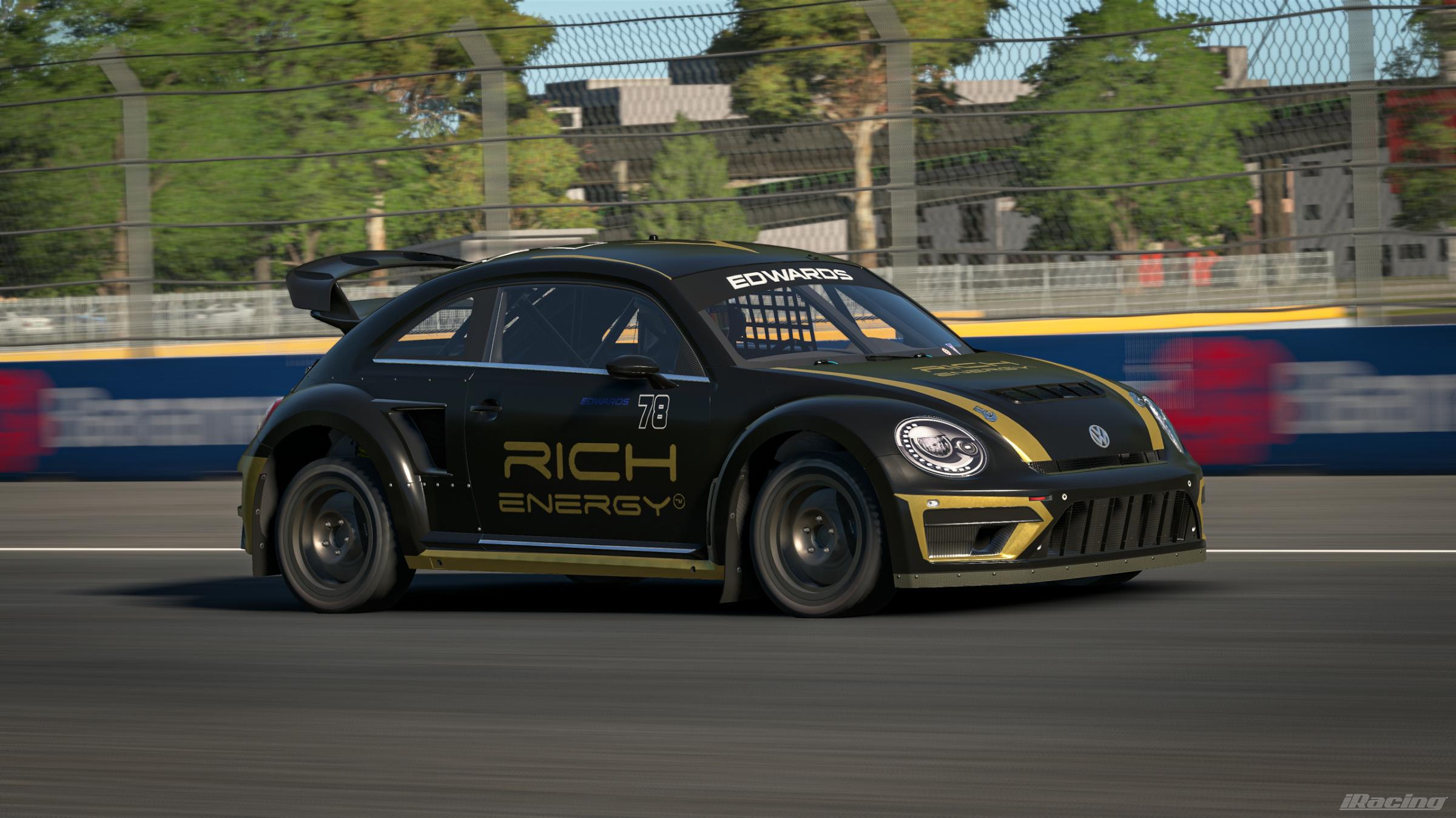 Rich Energy VW Beetle Concept by Lewis Edwards - Trading Paints