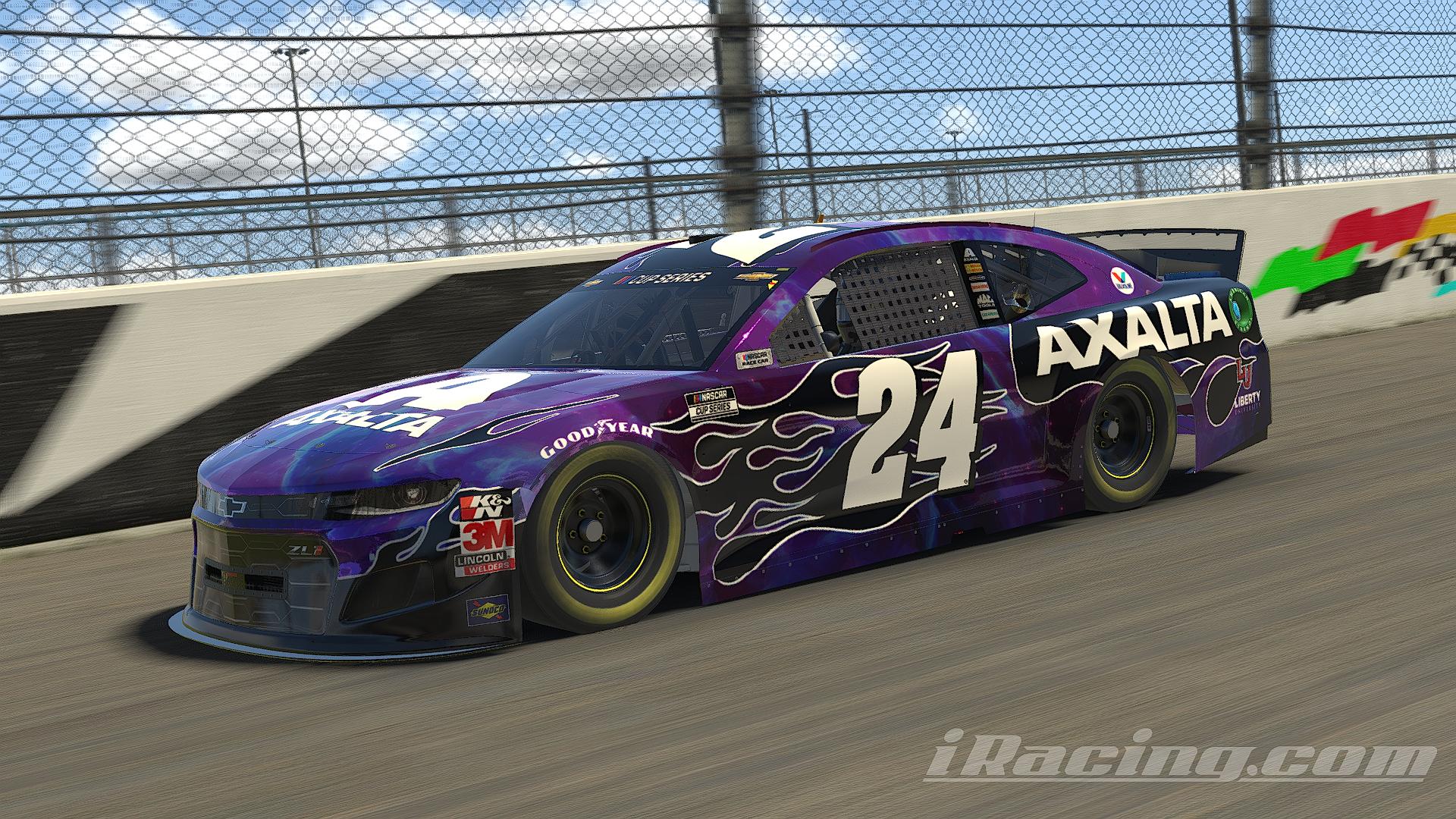 2021 William Byron, Chevy Camaro, Axalta "Ultra Violet" (NO NUM) by ...