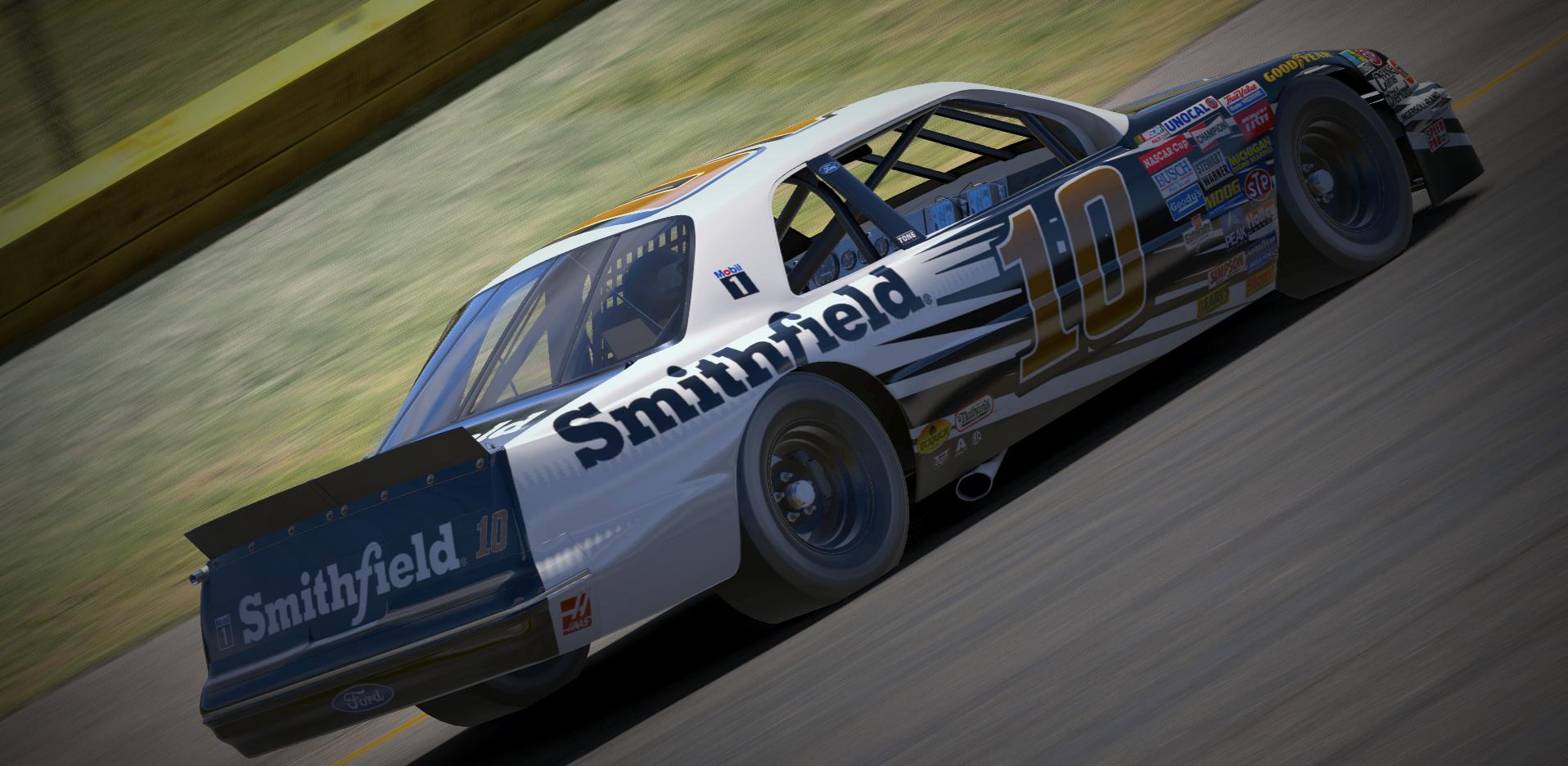 2021 A.Almirola - Smithfield /w Number by Thomas Nolden - Trading Paints