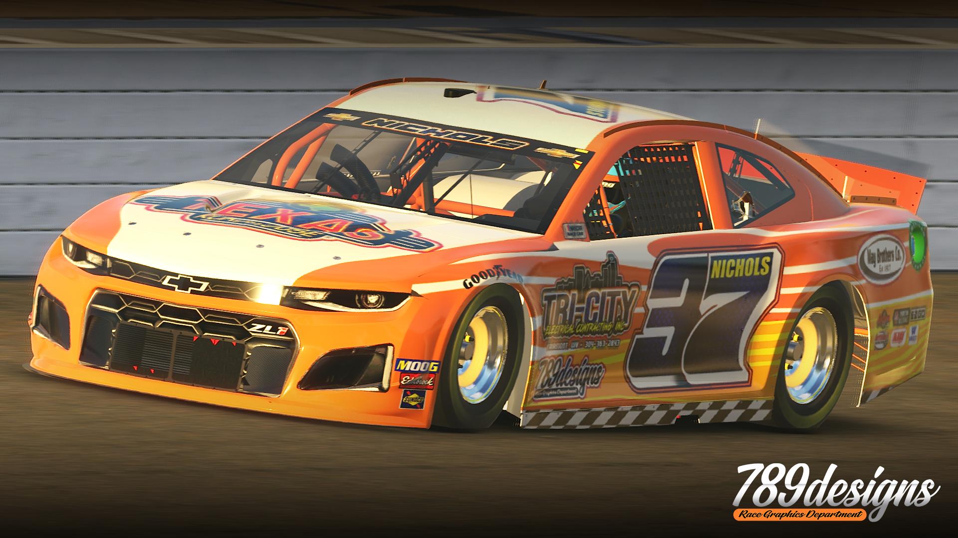 Rhett Nichols Chevy ZL1 Number 37 by Garrett Marshall - Trading Paints