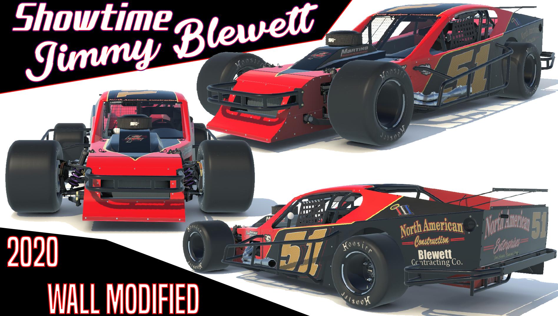Showtime Jimmy Blewett 2020 Wall Modified/ 2021 Tour Modified by Thomas ...