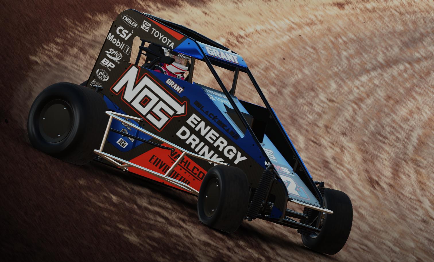 justin grant rms racing midget (UPDATED VERSION) by Gage Stevens ...