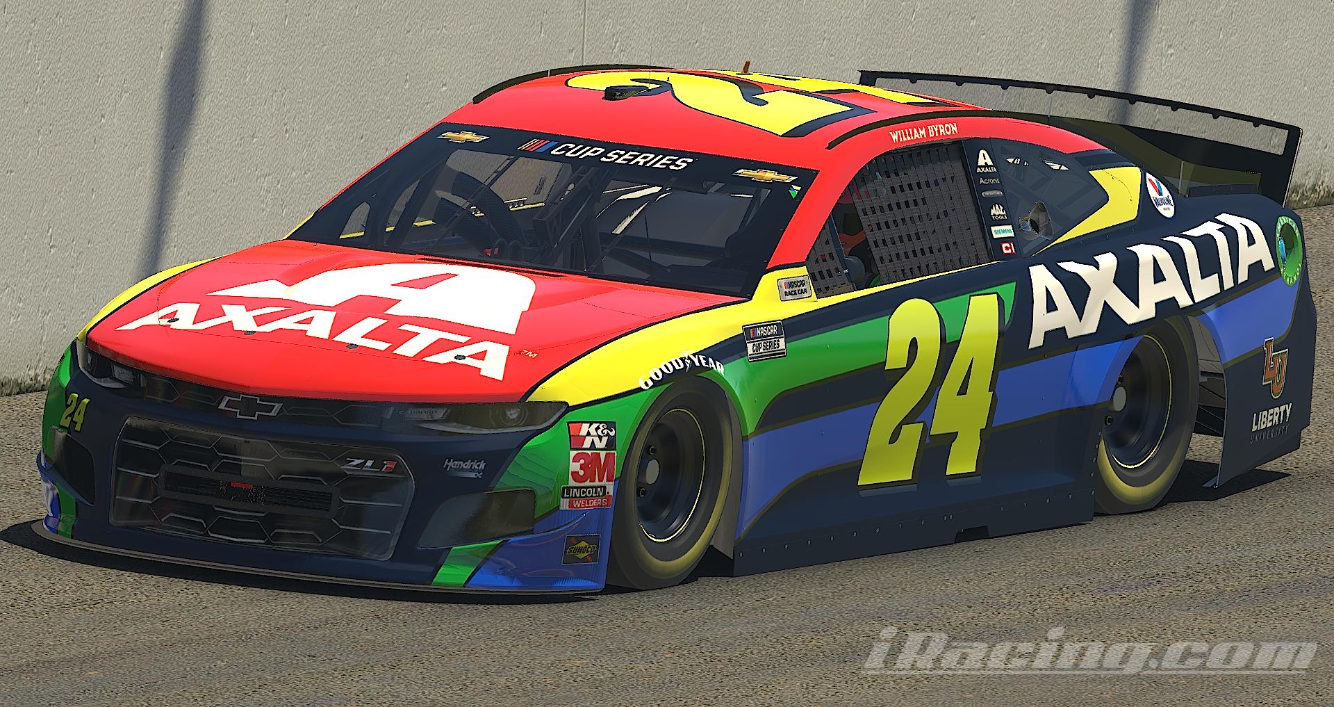 William Byron (Blue) AXALTA 2021 Chevrolet Camaro ZL1 by Nicholas ...