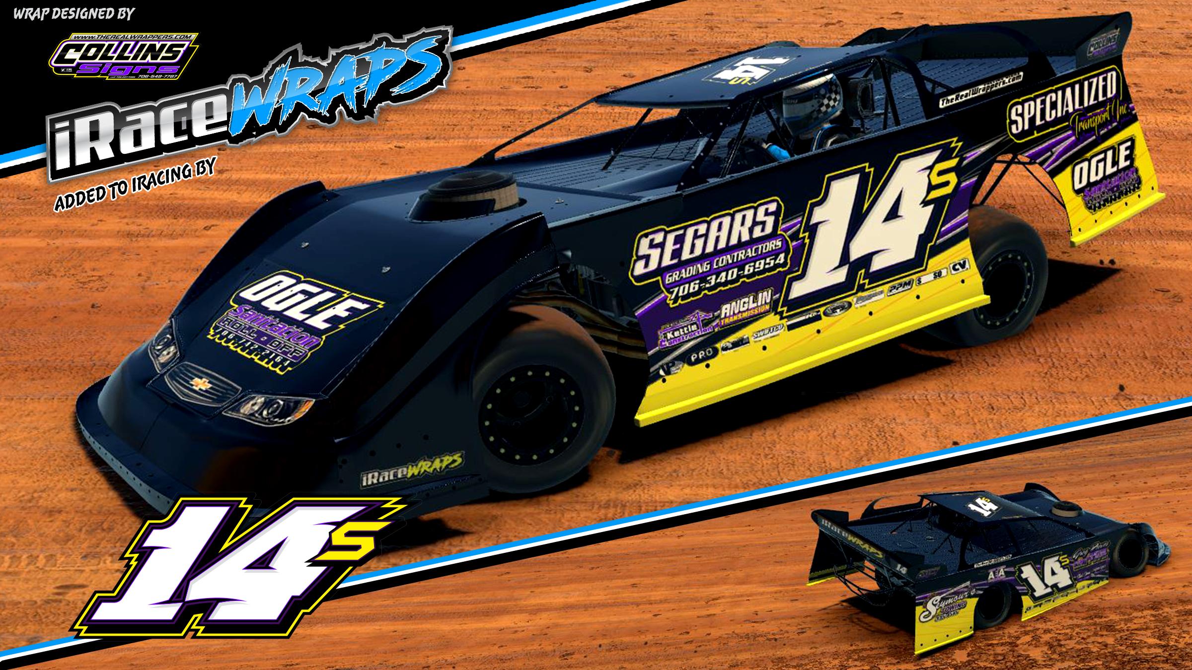 Chance Segars - Dirt Late Model from iRaceWraps by Michael E. - Trading ...