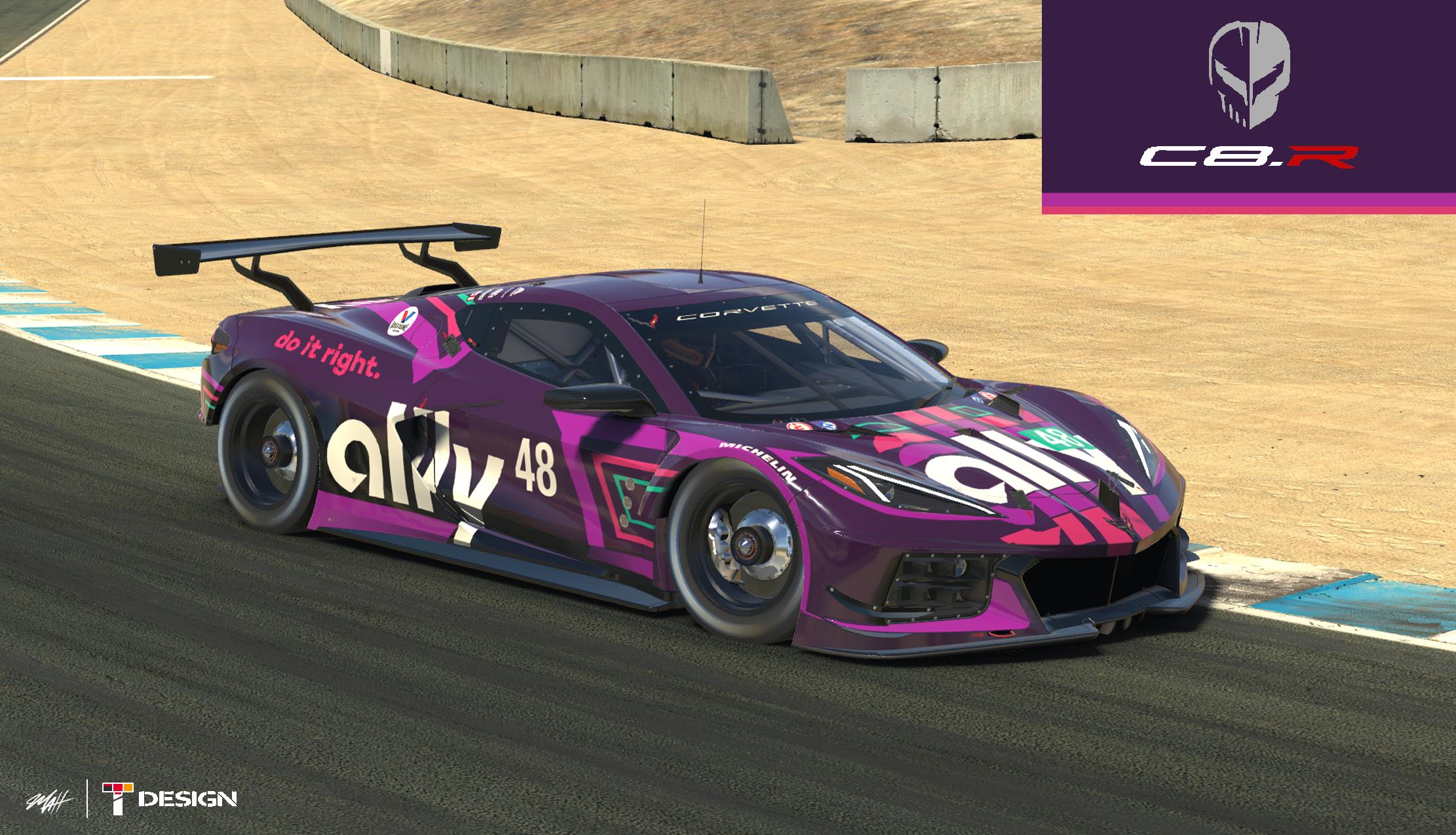 Alex Bowman 2021 Ally Corvette concept | Corvette C8.R by Matt ...