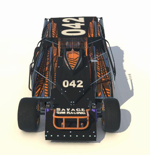 Savage Sim Racing Team Paint by Wayne Bennett - Trading Paints