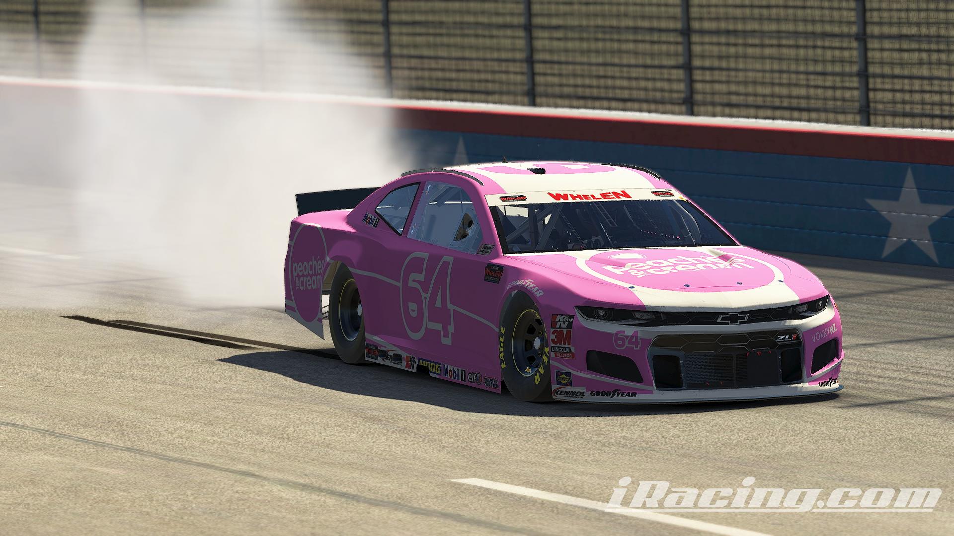 Peaches & Cream NASCAR Chevrolet ZL1 by Ethan D. - Trading Paints