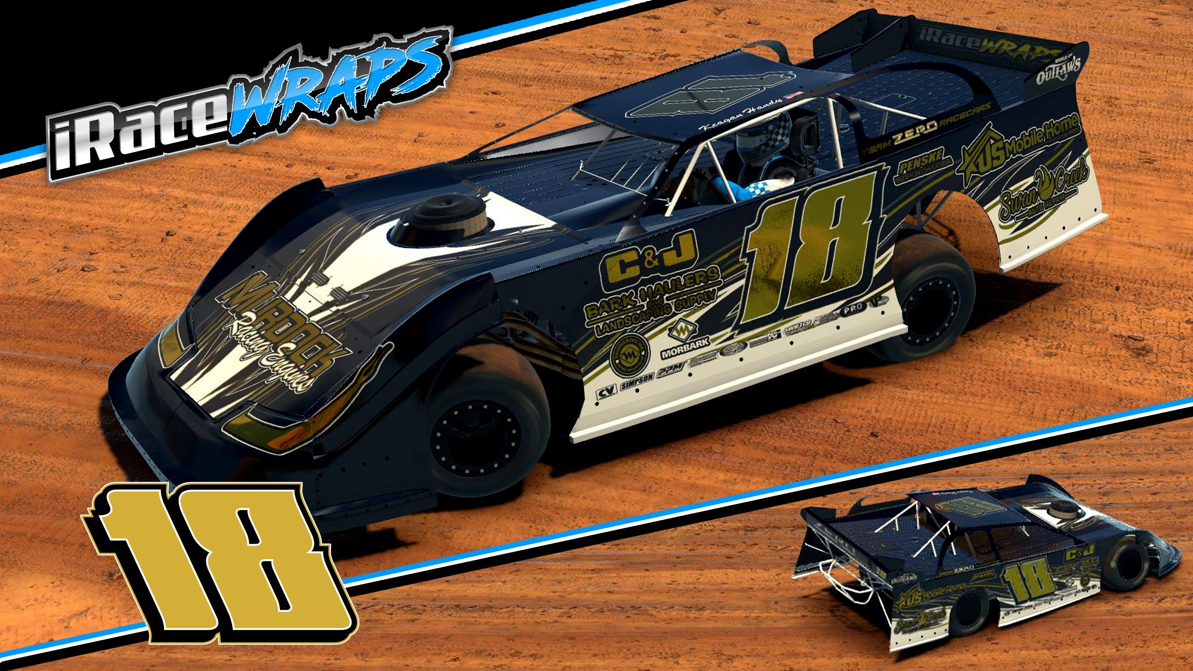 Keagan Handy - Dirt Late Model from iRaceWraps by Michael E. - Trading ...