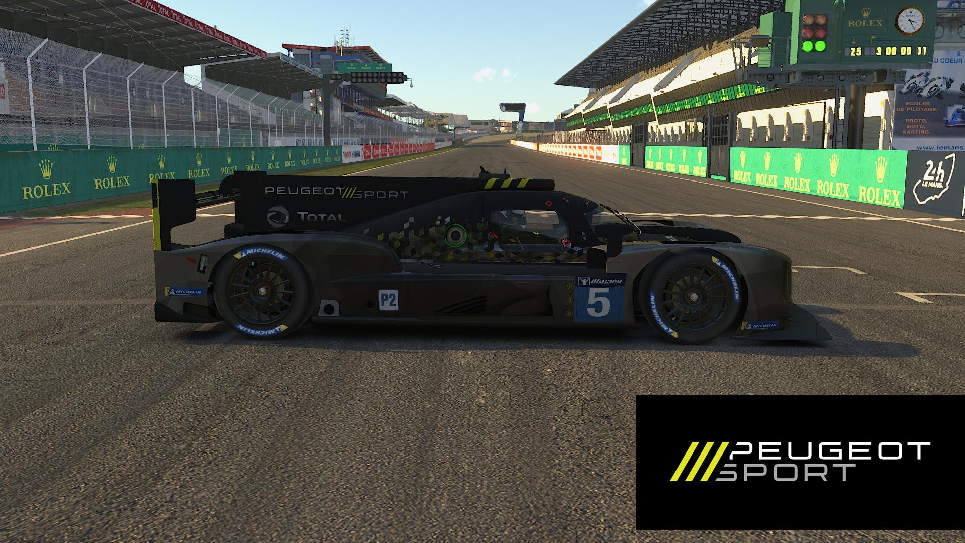 Peugeot Sport TOTAL hypercar by Issam Er-Rabhi - Trading Paints