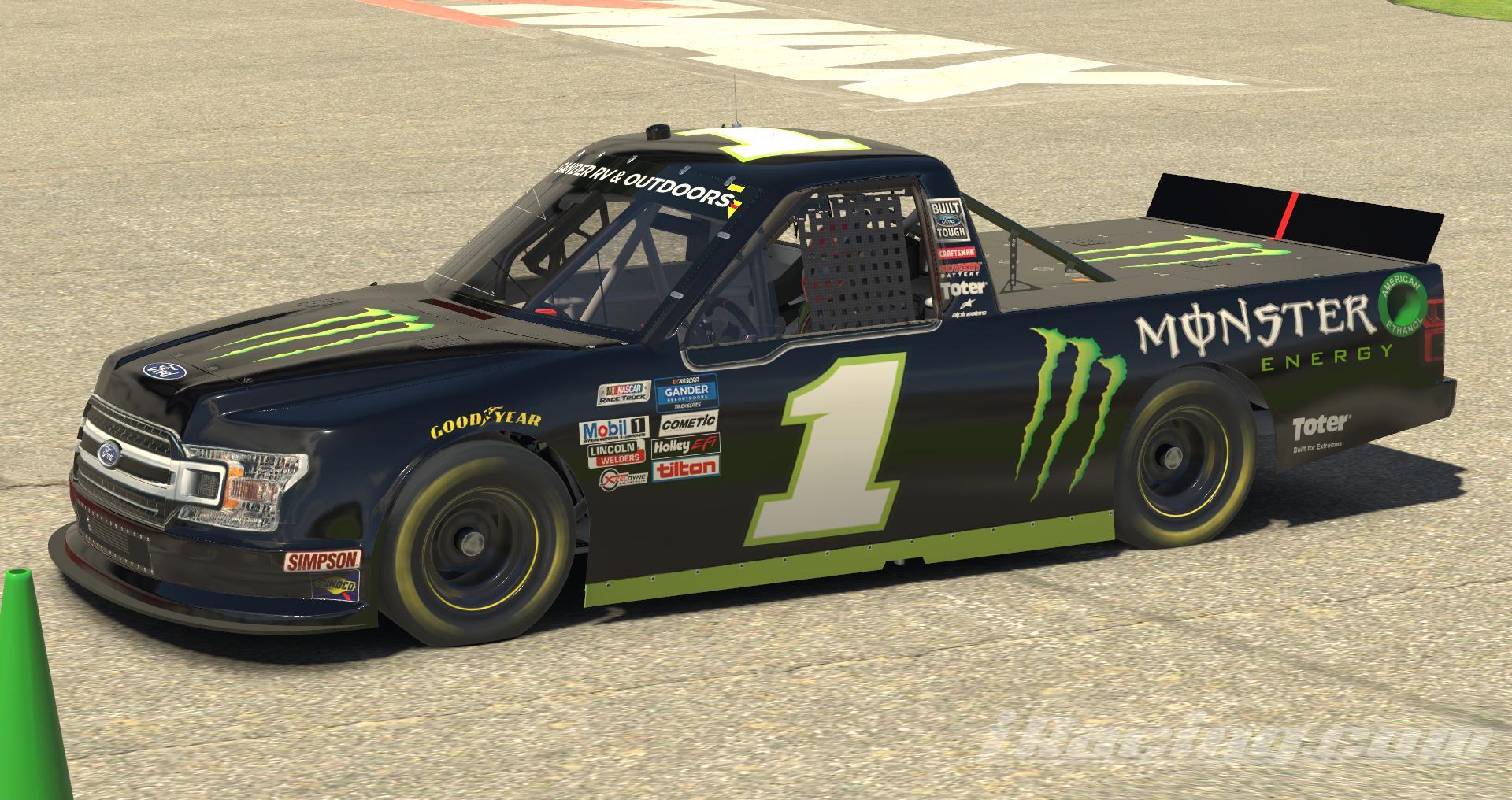 Fictional Hailie Deegan 1 Monster Energy Ford F150 by Jacob Fortino ...