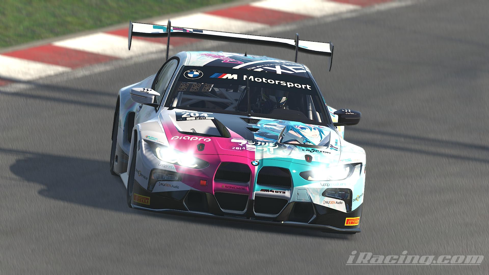Magical MIRAI Hatsune Miku M4 GT3 by Yusuke Nodake - Trading Paints
