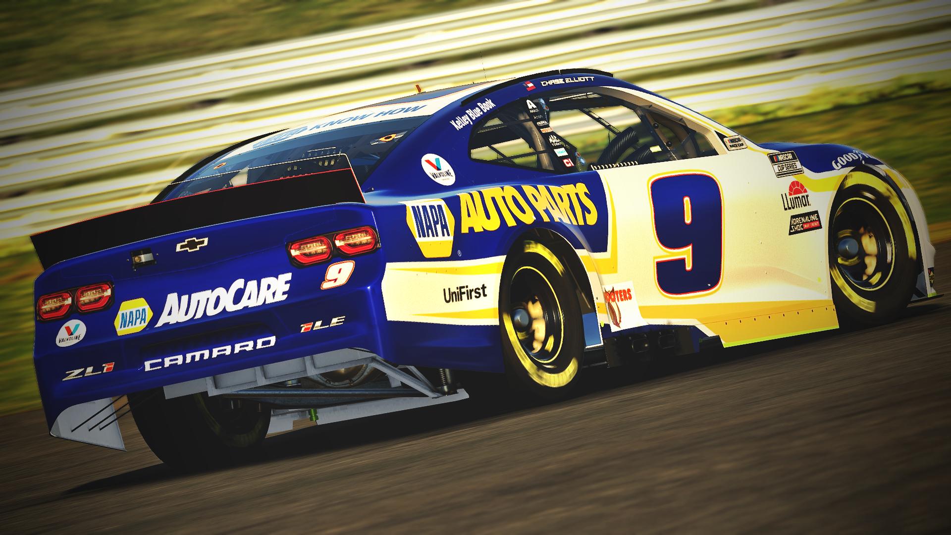 2021 Chase Elliott NAPA Camaro by Justin Rowden - Trading Paints