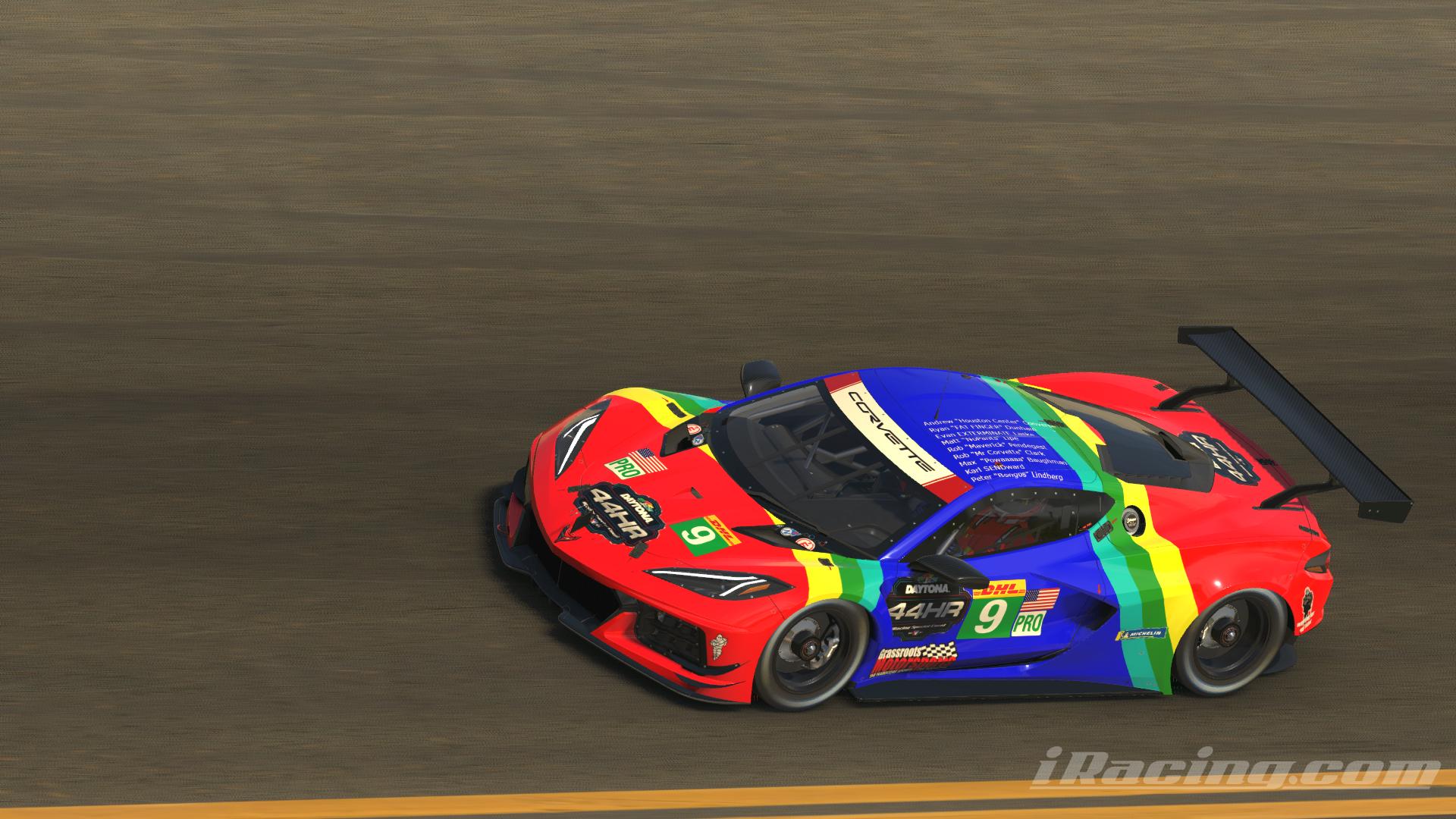 Chevrolet Corvette C8R GTE Rodney sandstorm Team Livery with Logos by ...