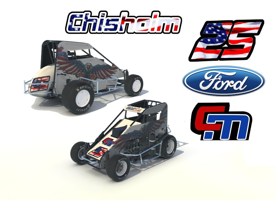 joe chisholm 2021 dirt midget by Griffin Taylor - Trading Paints