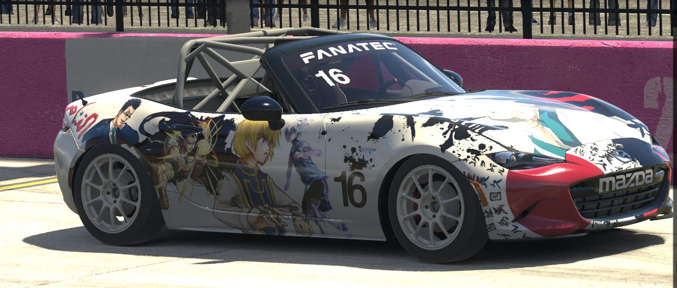 Mazda MX5 Hunter X Hunter by Nelson Toto - Trading Paints
