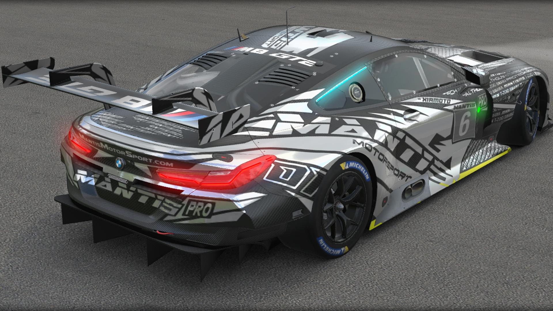 BMW M8 GTE PLATINUM CHROME by Kirk S. - Trading Paints