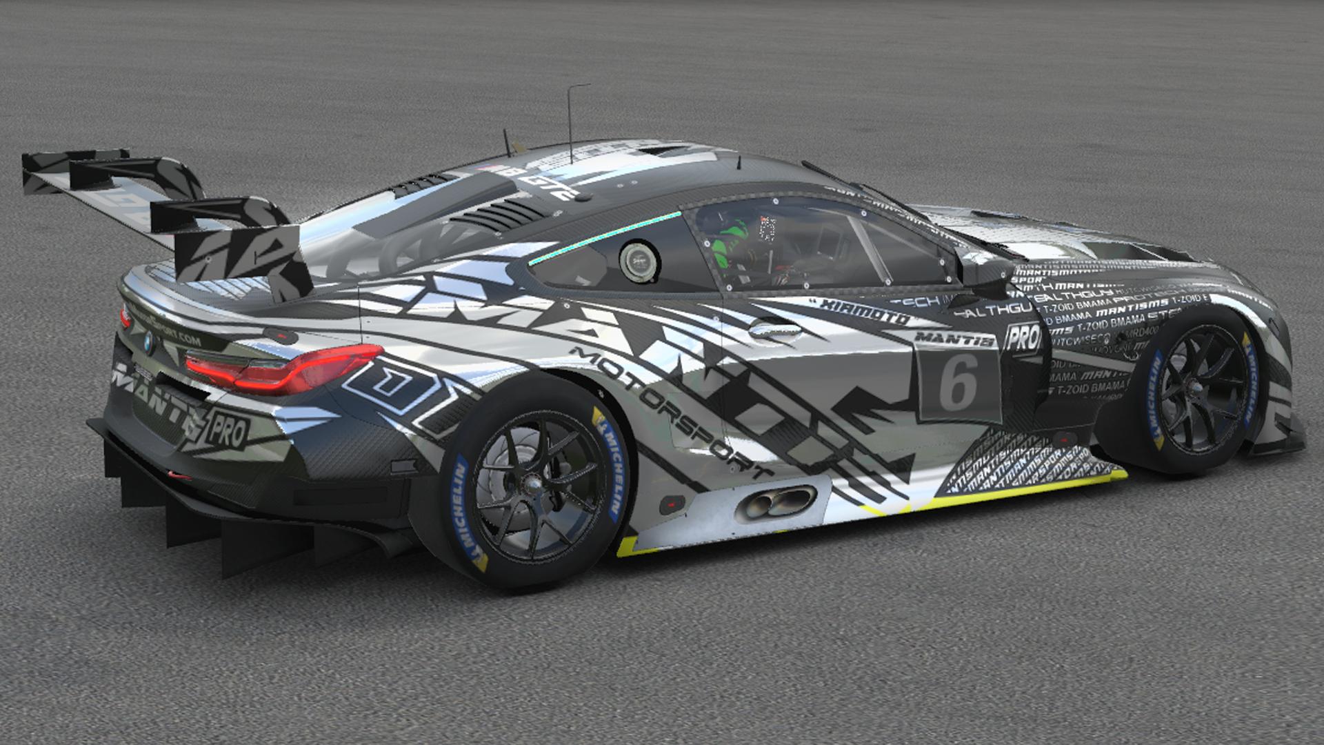 BMW M8 GTE PLATINUM CHROME by Kirk S. - Trading Paints