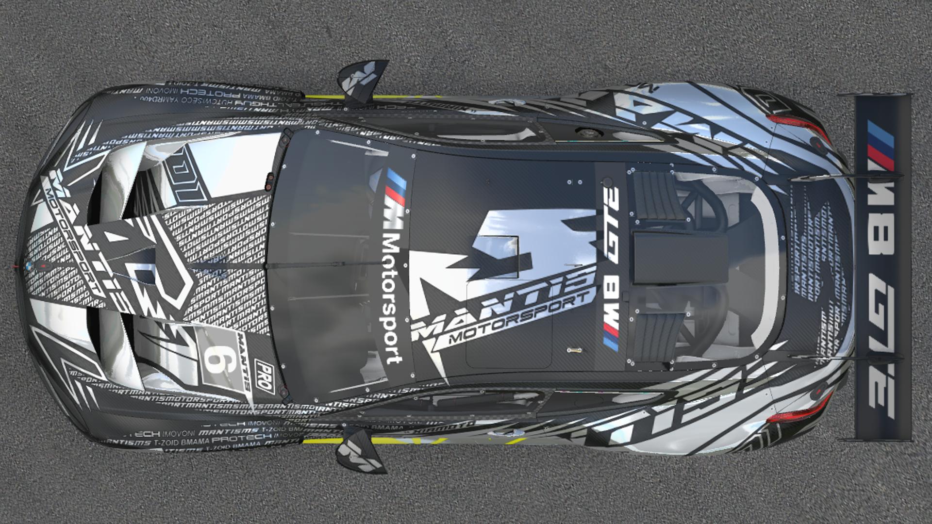 BMW M8 GTE PLATINUM CHROME by Kirk S. - Trading Paints