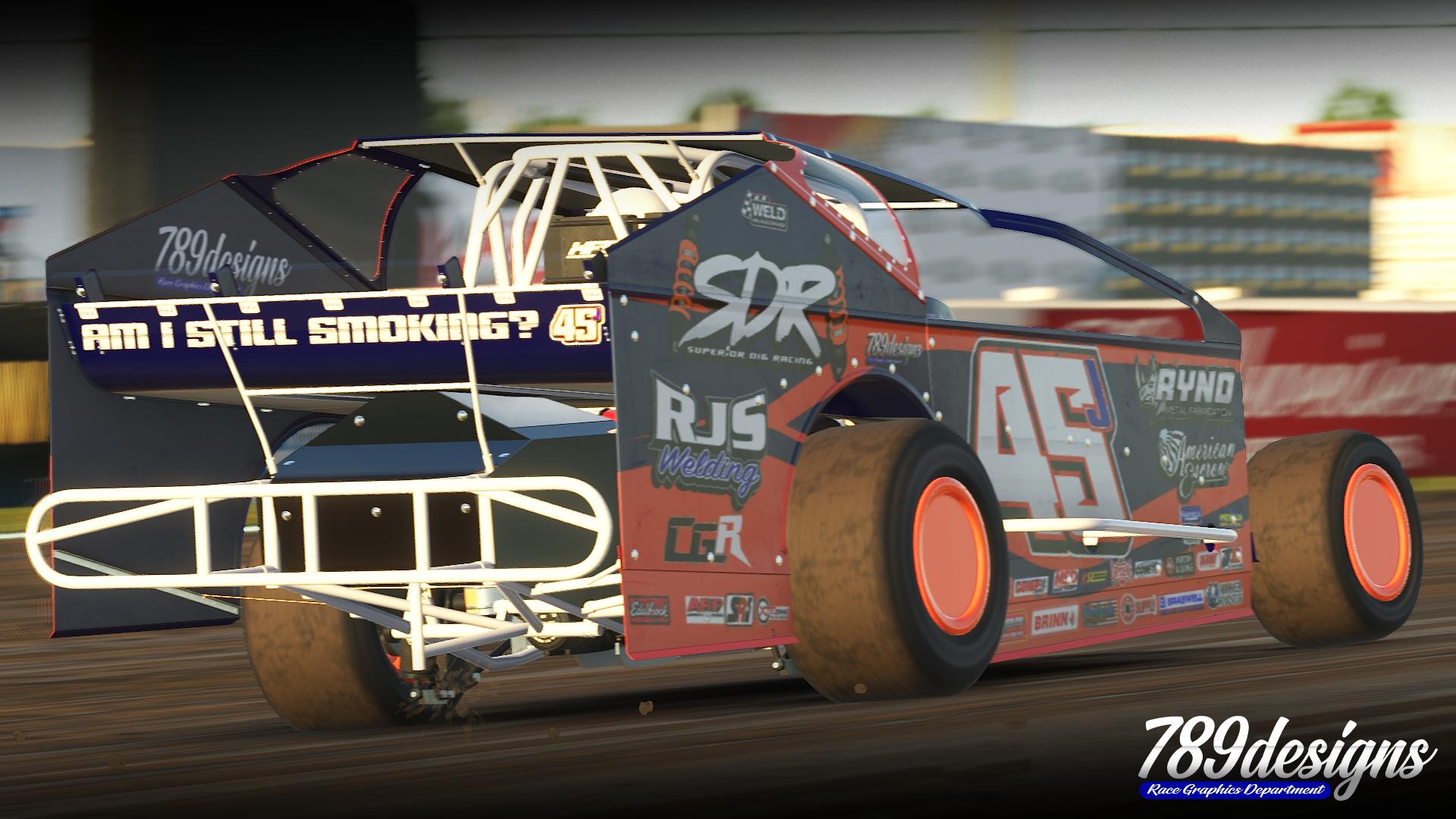 Kyle Jared Big Block Modified by Garrett Marshall - Trading Paints