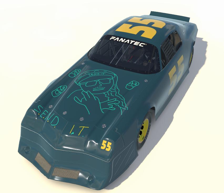 SEND IT LARRY ENTICER DOODLE by Nate DeSelms - Trading Paints